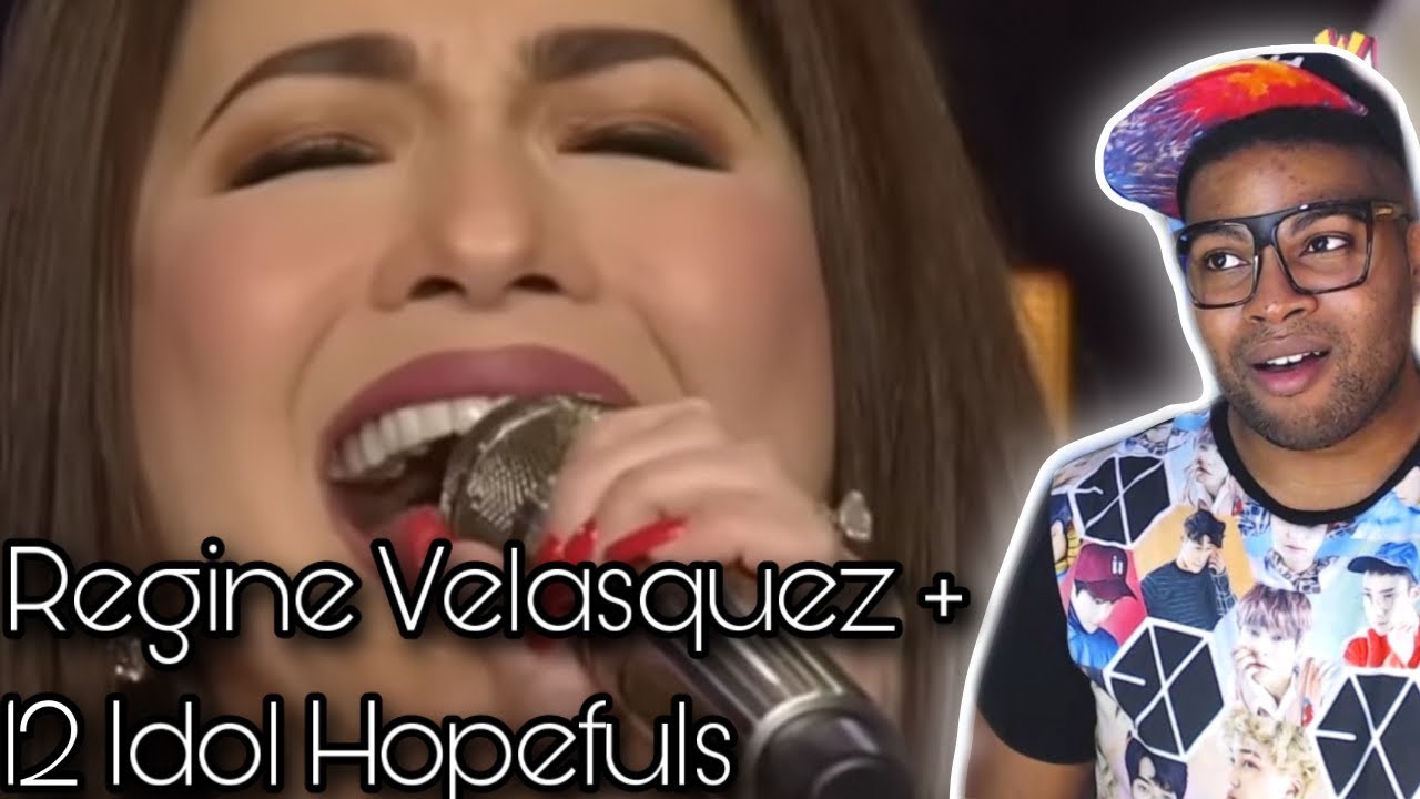 SINGER REACTS to Regine Velasquez & The ASAP Family With 12 Idol ...