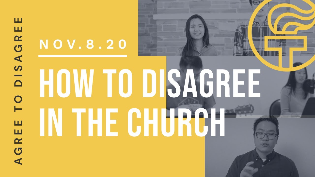 How to Disagree in the Church | Agree to Disagree (Pt.2) | Romans 14:1 ...