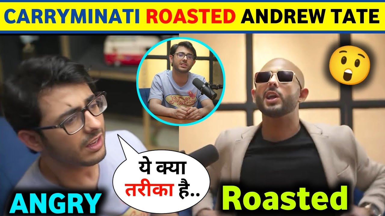😲Carryminati Roasted Andrew Tate 🤯| Carryminati New Roast Video ...
