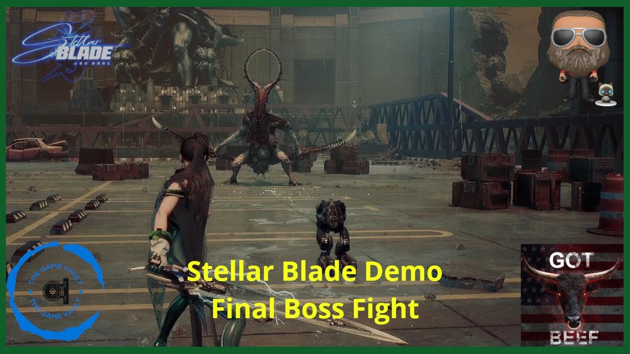 Stellar Blade Demo [PS5] Final Boss Fight - YouTube