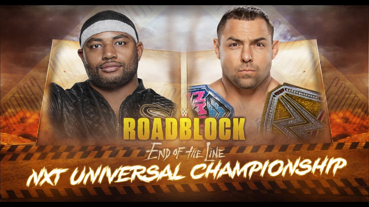 Angelo Dawkins VS Santino Marella - NXT Universal Champion (Roadblock ...