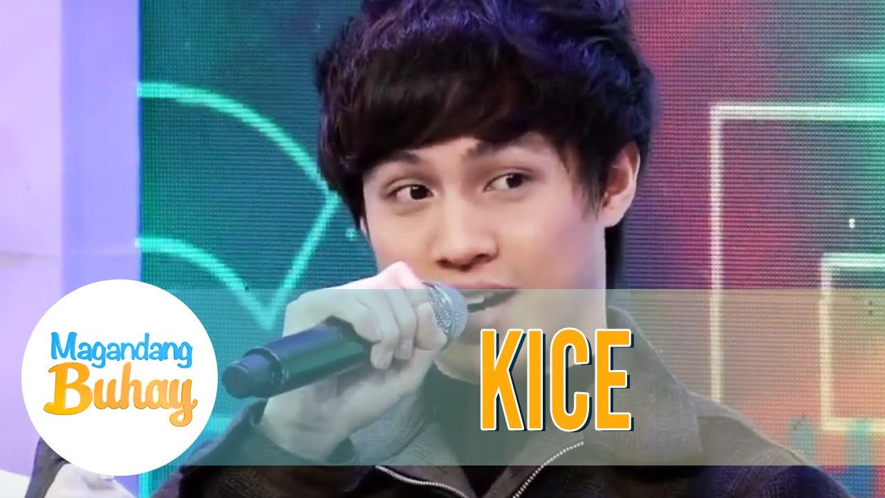 Kice shares that he tried to stop pursuing a showbiz career | Magandang ...