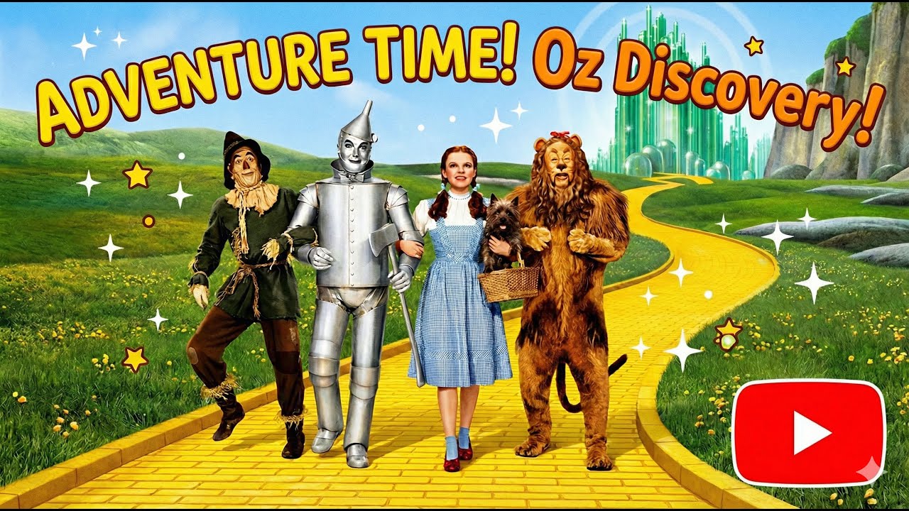 Dorothy’s Journey Through Oz The Wizard of Oz Story Animated in Amazing ...