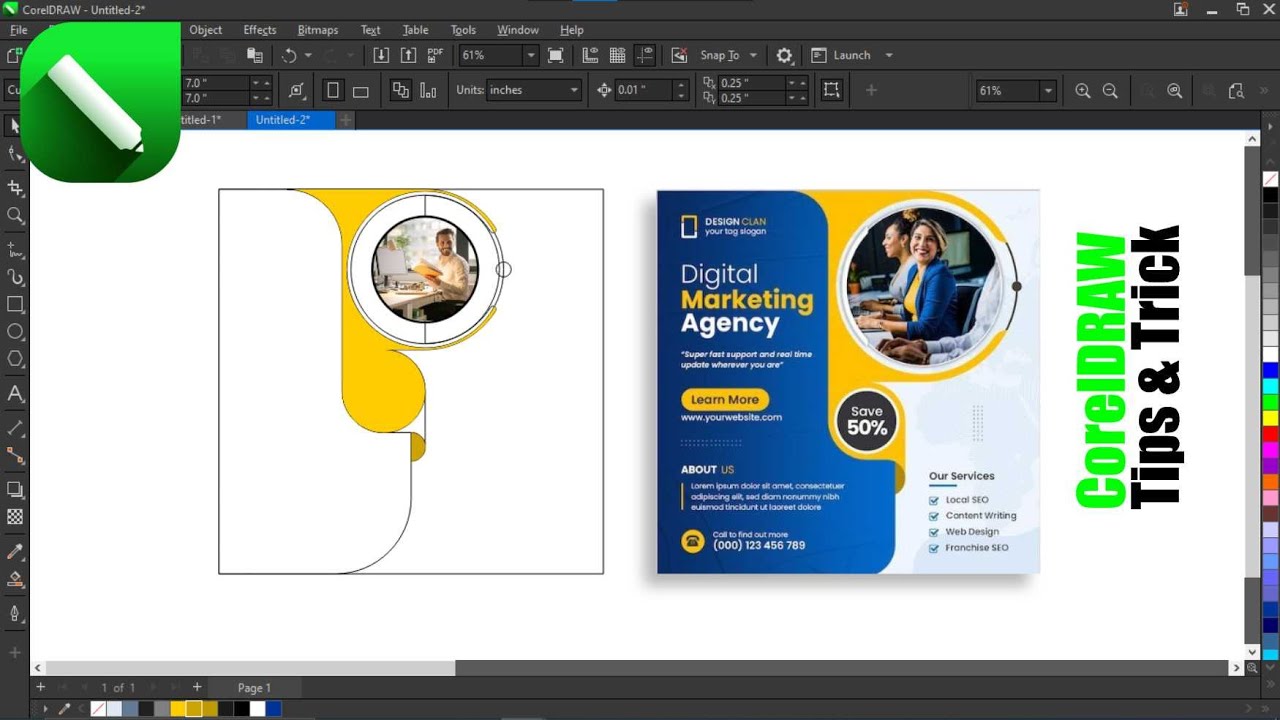 "This CorelDRAW Poster Design Will Blow Your Mind! | Create a Pro-Level ...