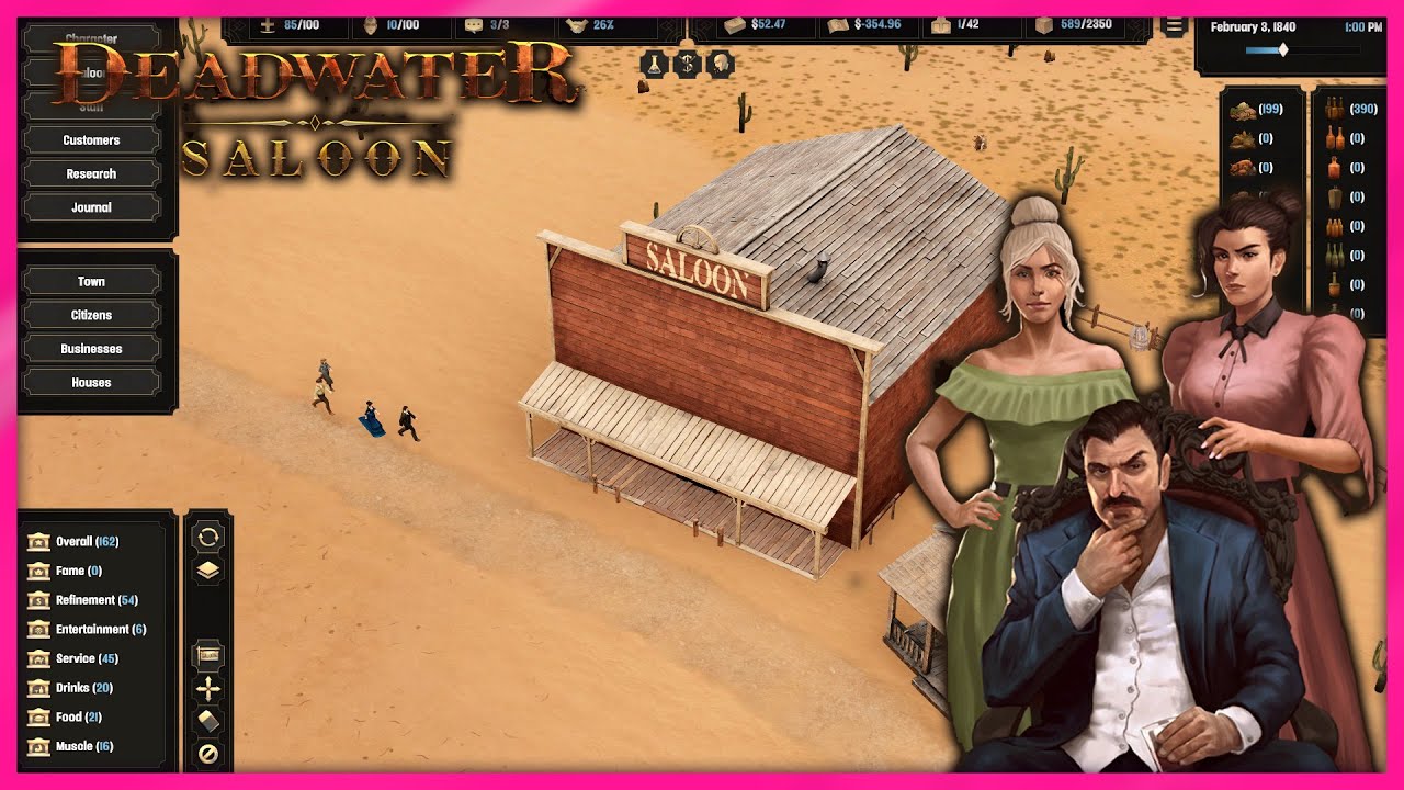 Deadwater Saloon Gameplay (demo) - YouTube