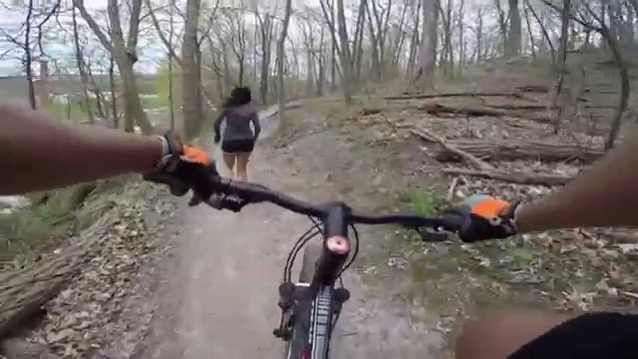 Biking in Toronto Don Valley Trails and Lakeshore - YouTube