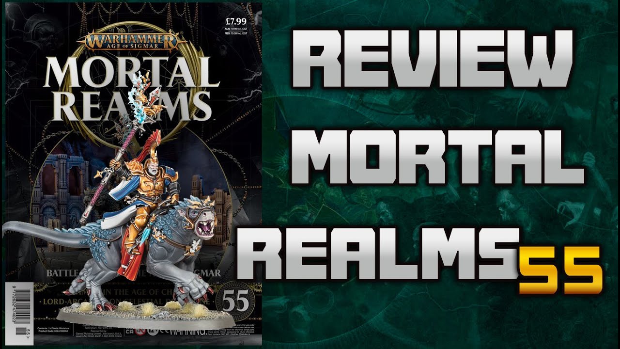 (FR) Revue magazine Mortal Realms 55 - YouTube