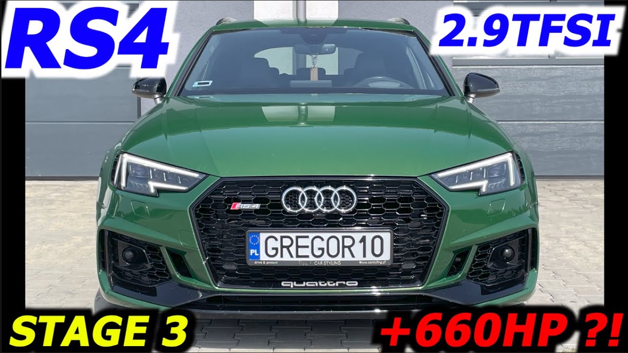 AUDI RS4 B9 2.9TFSI 660HP Stage 3 Hybrid Turbo Air to Air Intercooler ...