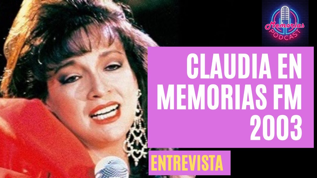 Entrevista con Claudia de Colombia en Memorias FM - YouTube