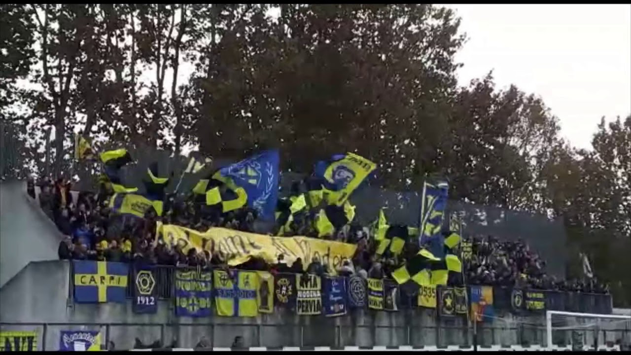 Tifosi Modena Fc a Lodi - YouTube