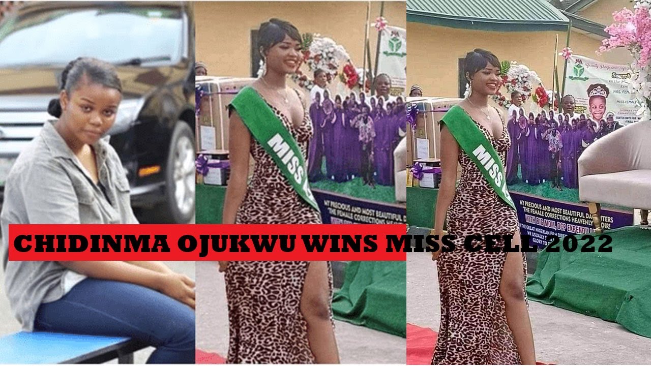 Chidinma Ojukwu Wins Beauty Pageant, Crowned Miss Prisons 2022 ...