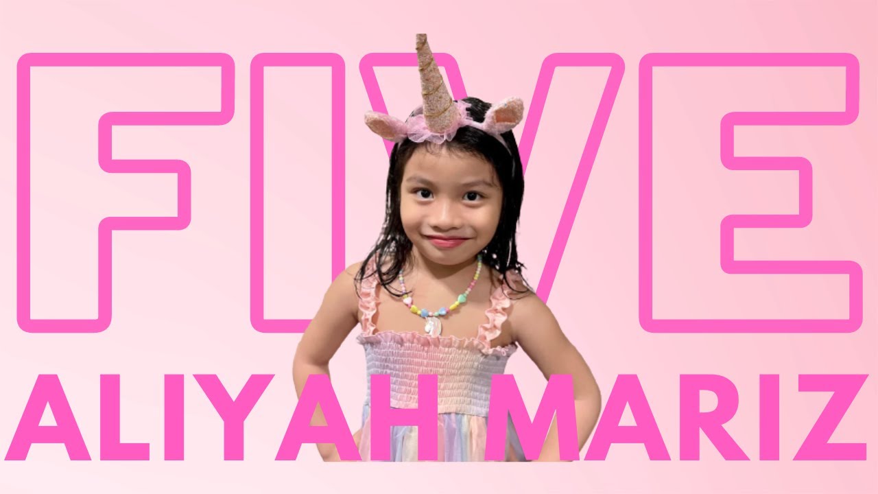 Happy 5th Birthday, Aliyah! 🦄🤍 - YouTube