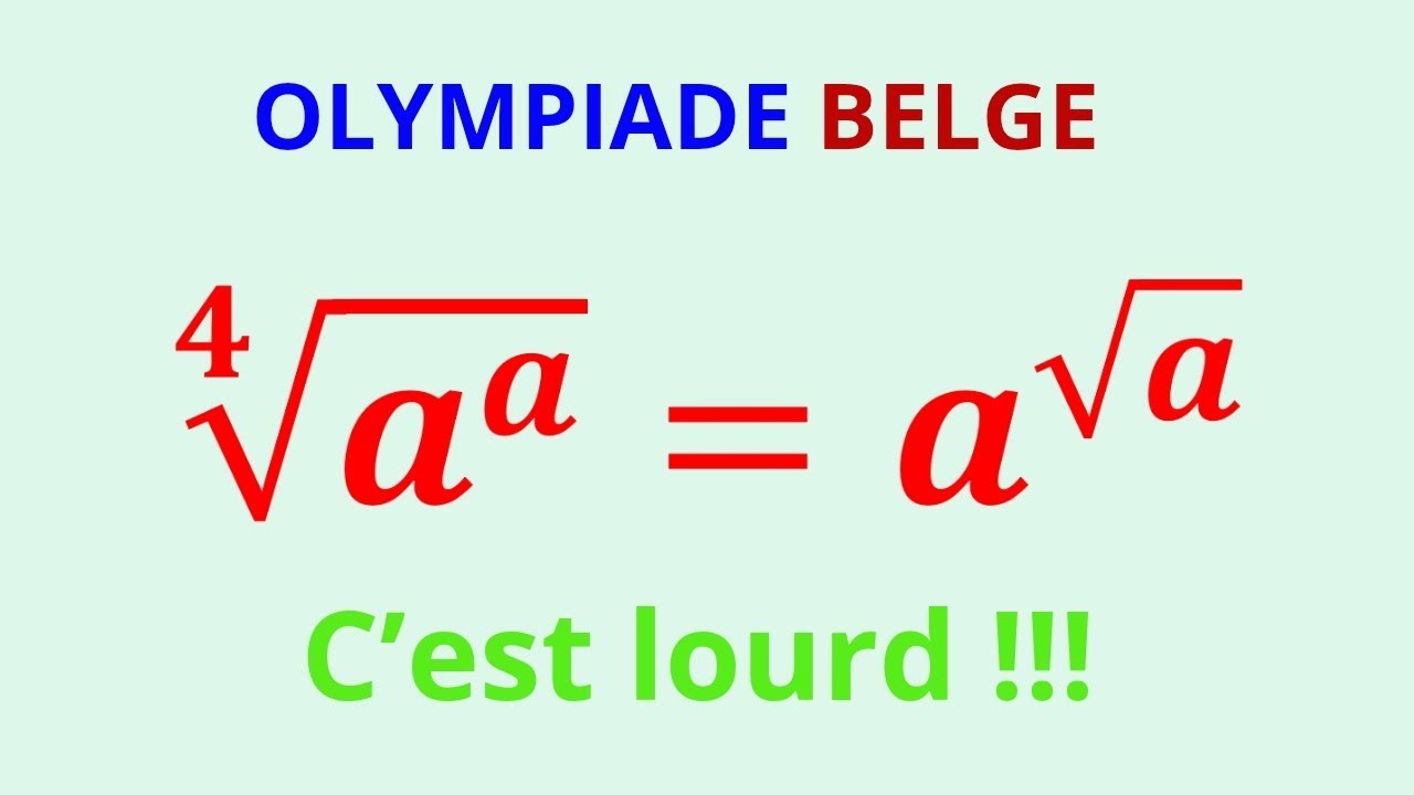 Why These Math Olympiad Equations Are So Insane - YouTube