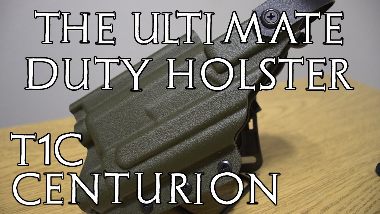 T1C Centurion Duty Holster | Impressions - YouTube