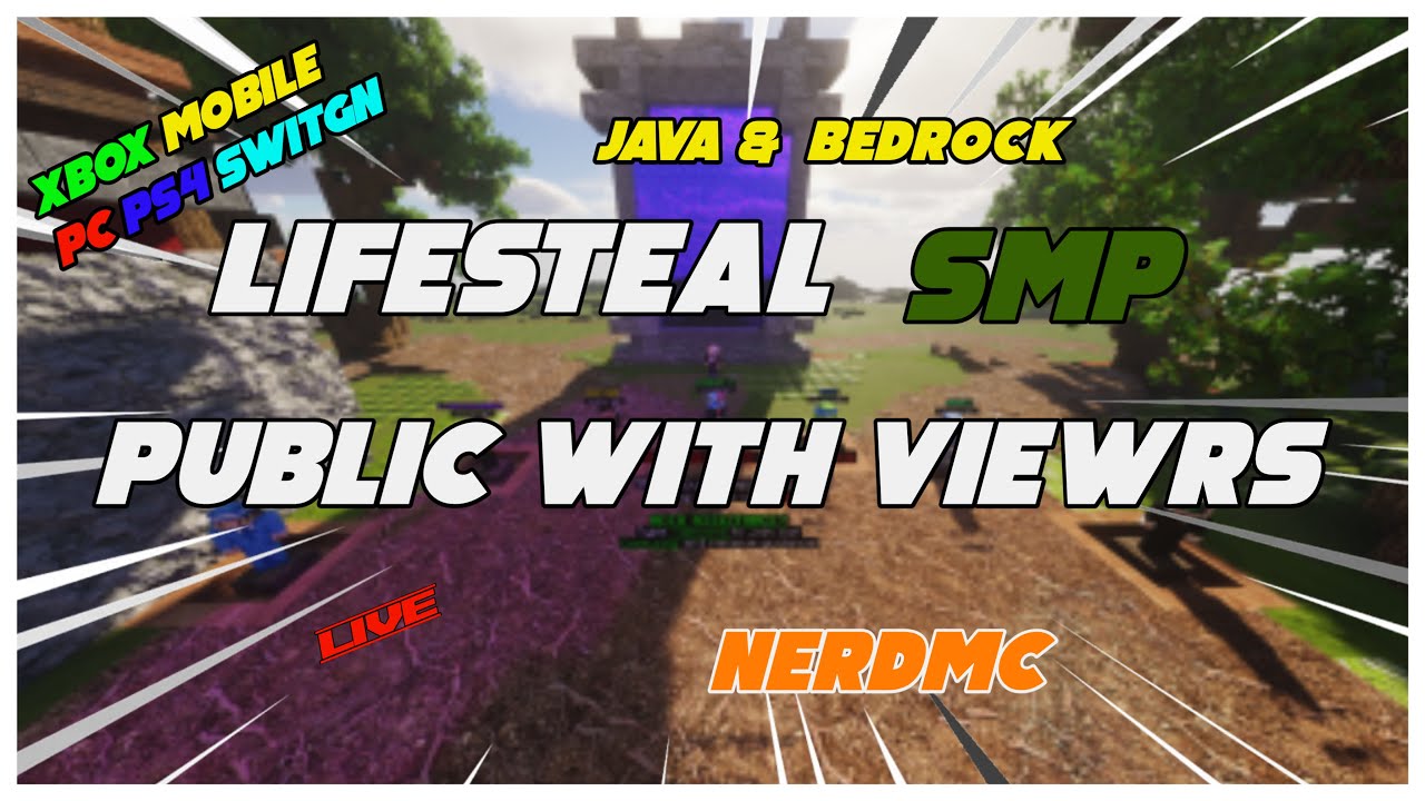 🔴 24/7 Best Joinable Java+Bedrock+Cracked Minecraft Server *Playing With Subscribers* - YouTube