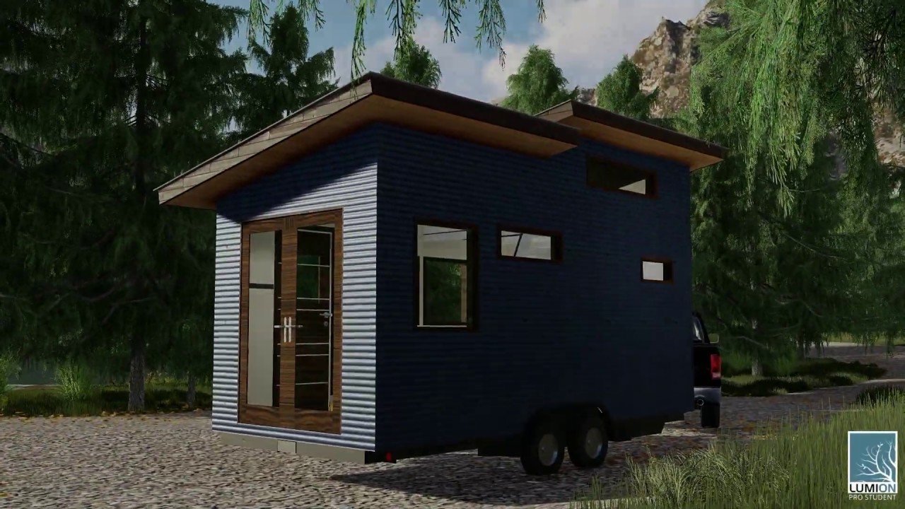 Justin Tidwell Tiny Home Rendering - YouTube