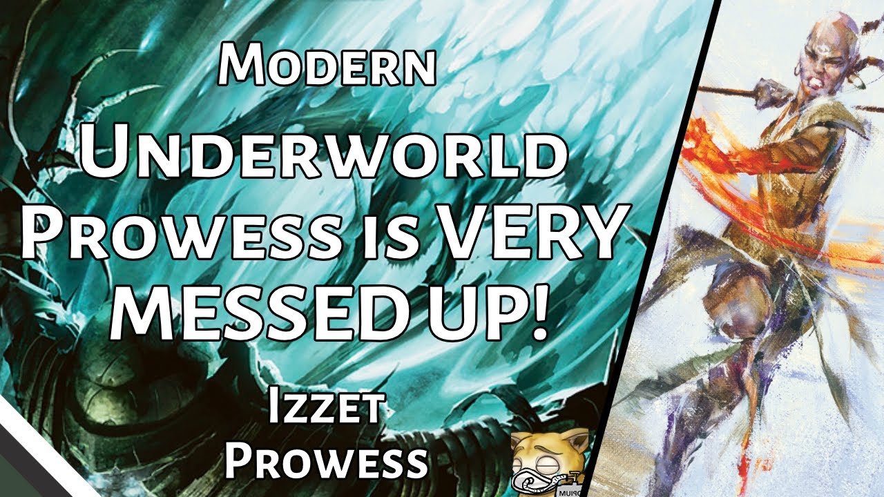 Underworld Prowess IS VERY MESSED UP! | Izzet Prowess | Modern | MTGO ...