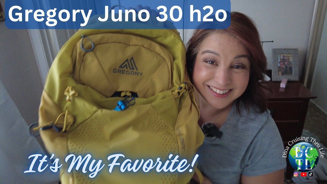 Gregory Juno 30 h2o Review ~ My Favorite Backpack! - YouTube