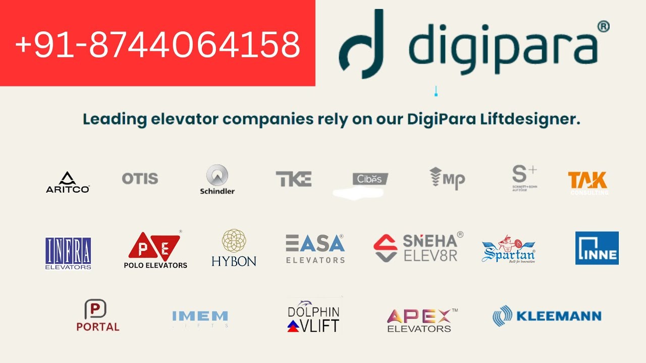 Worlds Best Digipara Lift Designer Software 2023 - YouTube