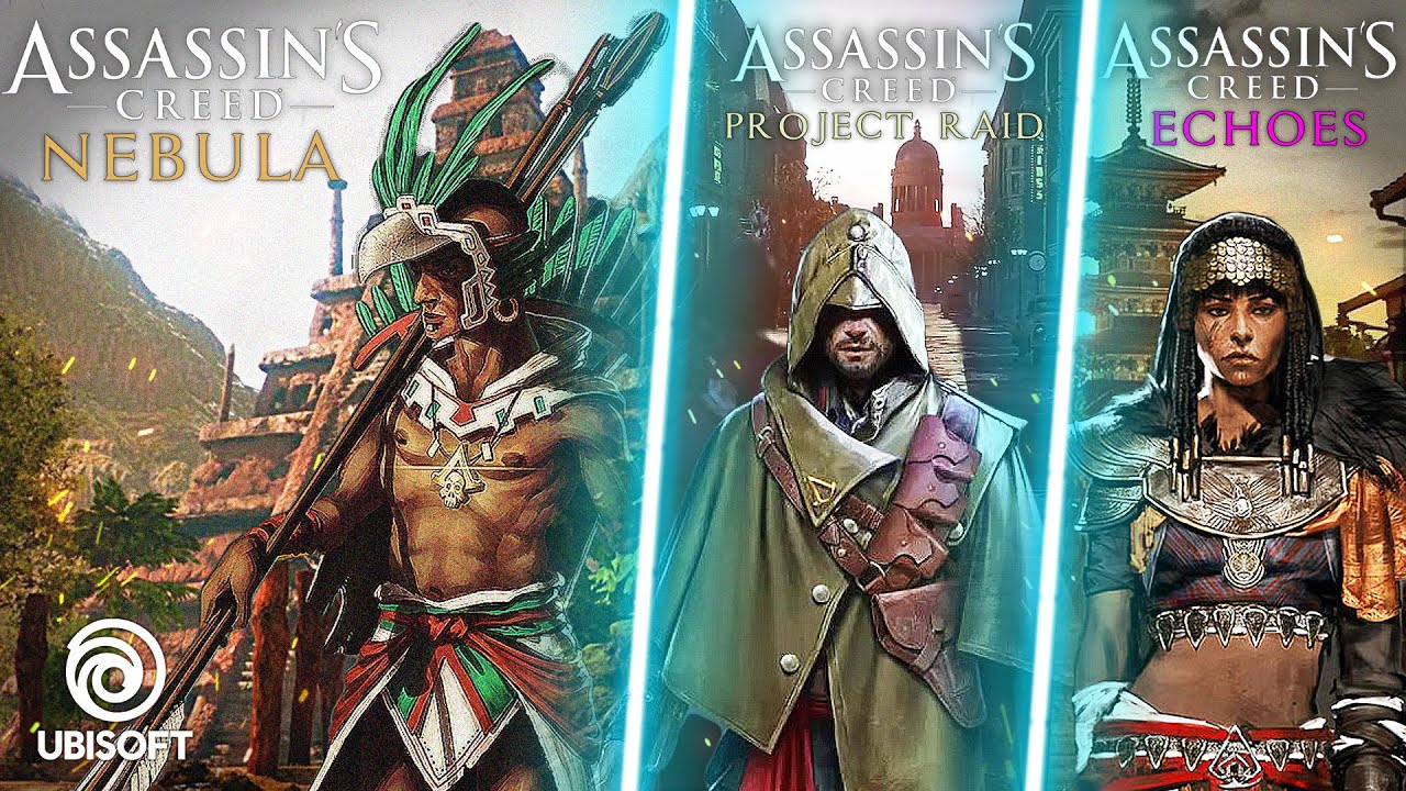 12 NOUVEAUX projets Assassin's Creed 😱🔥 ( NEBULA | RAID | ECHOES ) AC ...