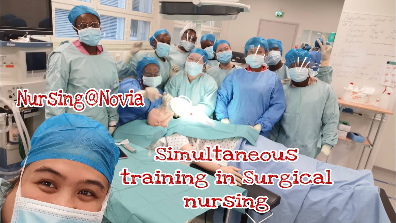 Ep 247: SIMULTANEOUS TRAINING ON SURGICAL NURSING/ NURSING@NOVIA - YouTube