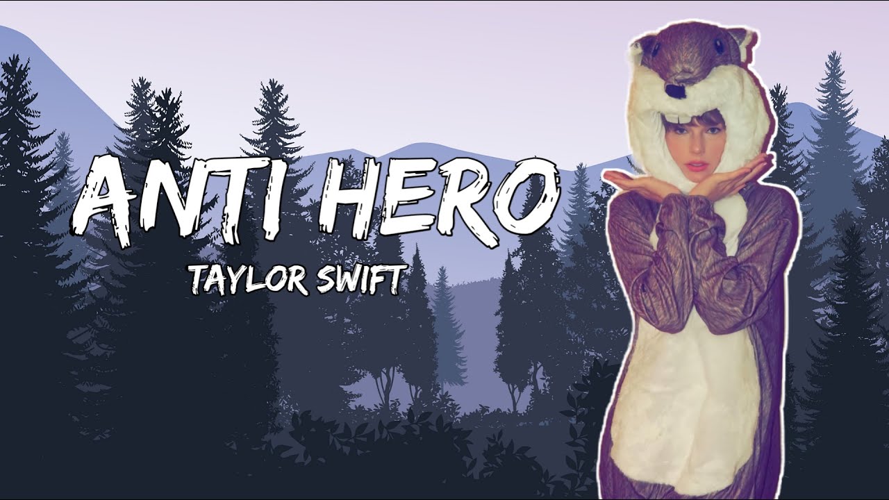 Taylor Swift - Anti-Hero [ Lyrics Video ] - YouTube