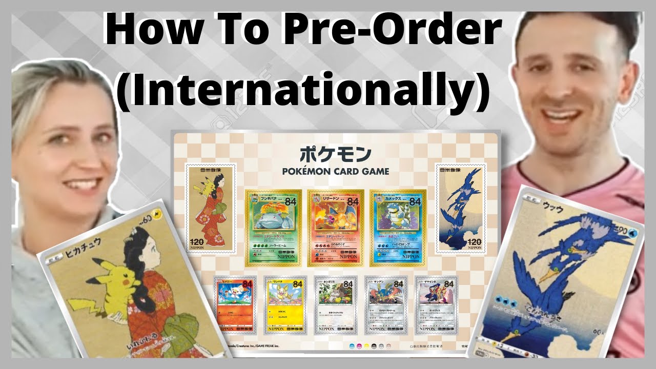 *NEW* Pokemon Stamp Collection Cards & How To Pre-order In The UK - YouTube