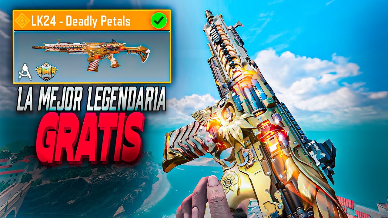NUEVA LK24 - Deadly Petals* es LA MEJOR SKIN LEGENDARIA GRATUITA en COD ...