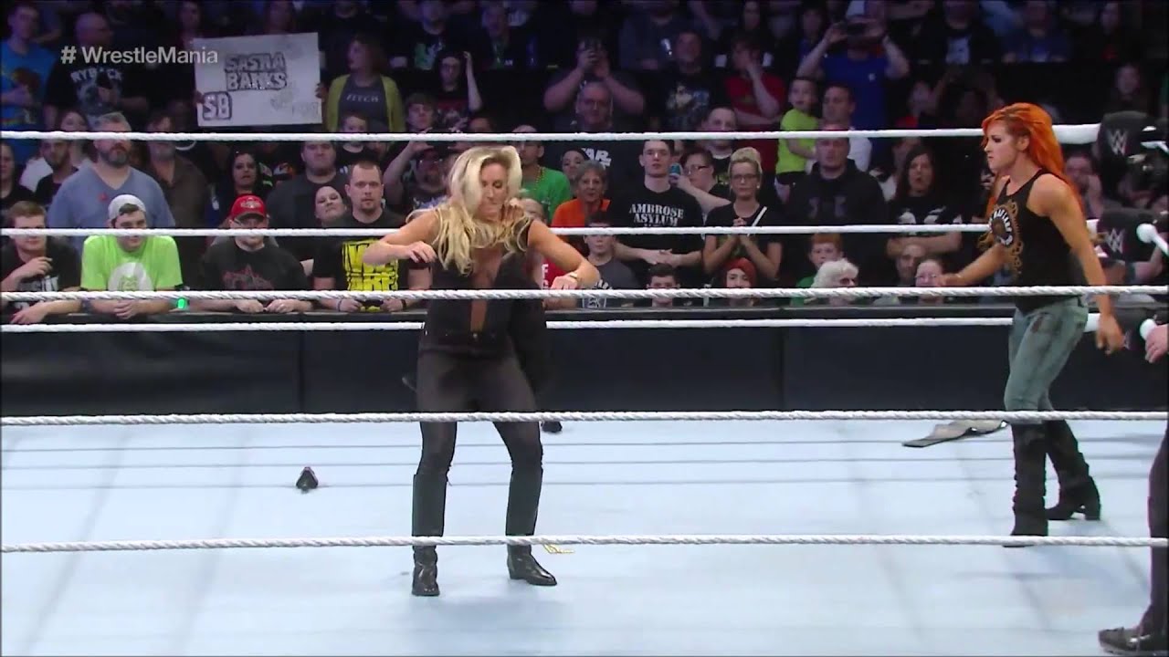 Double Knee Backbreaker on Charlotte - YouTube