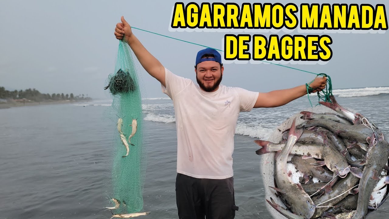 TIRANDO LA ATARRALLA ALA ORILLA DE LA PLAYA(playa el espino) - YouTube