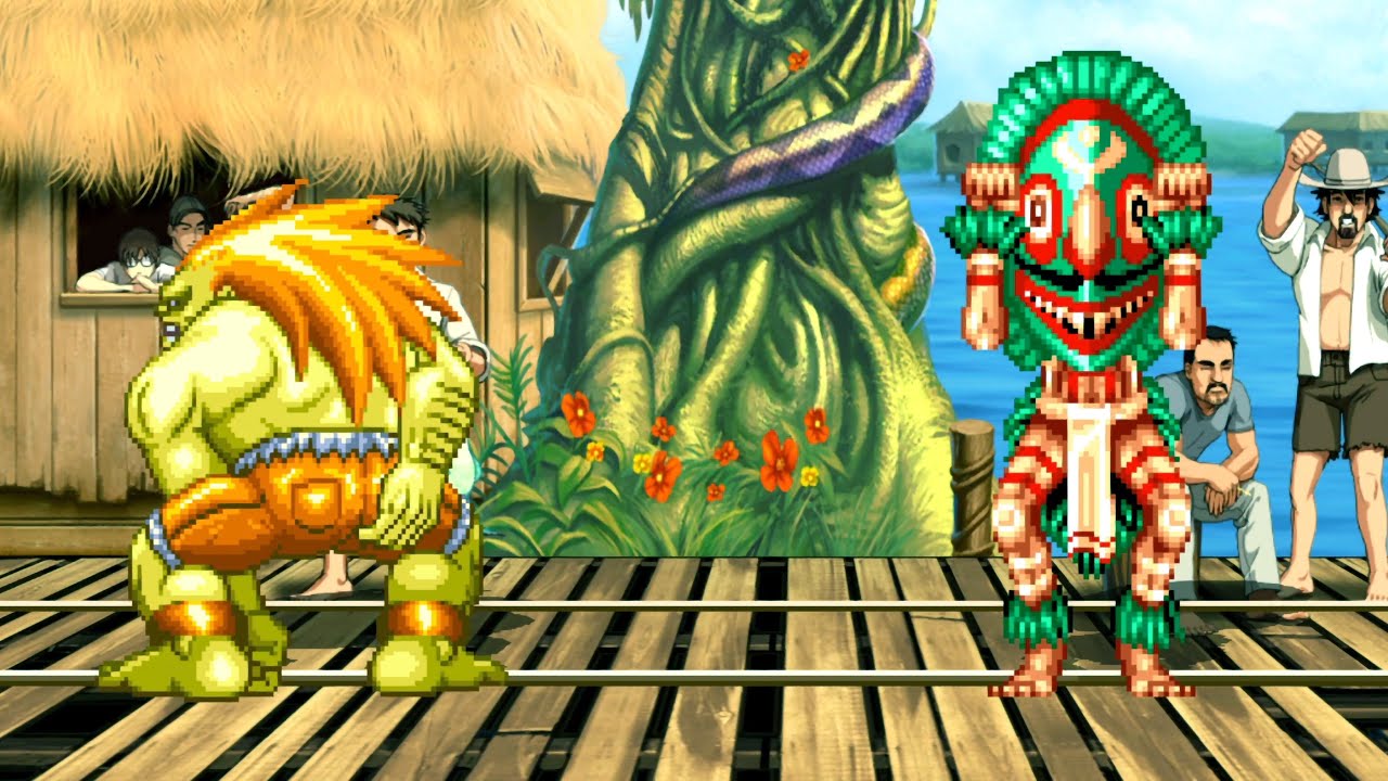 Mudman Vs Blanka - Snk-X-Capcom Ultimate Deathmatch ! - YouTube
