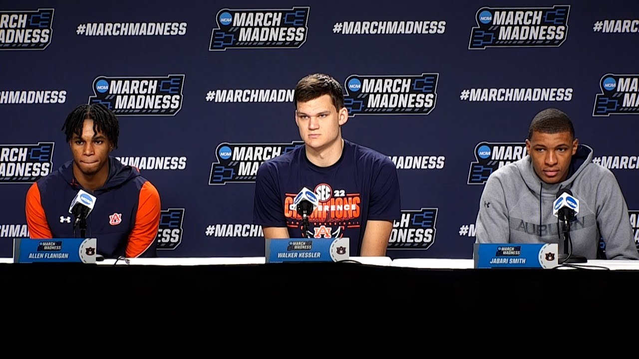 Auburn players address the media ahead of NCAA Tournament opener vs ...