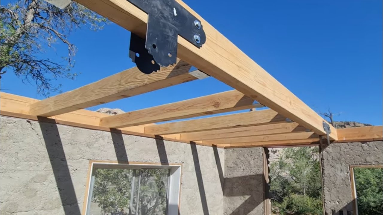Cabin Work Update, Loft Supports - YouTube