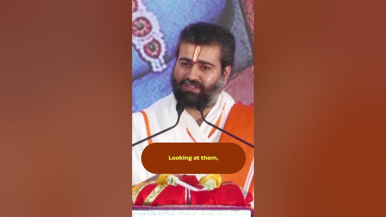 How Fortunate We Are! | Pujya Shri Vrajrajkumarji Mahodayshri Inspires - YouTube