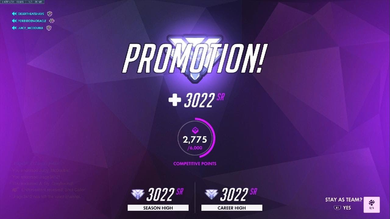 Overwatch 1 Diamond Game - YouTube