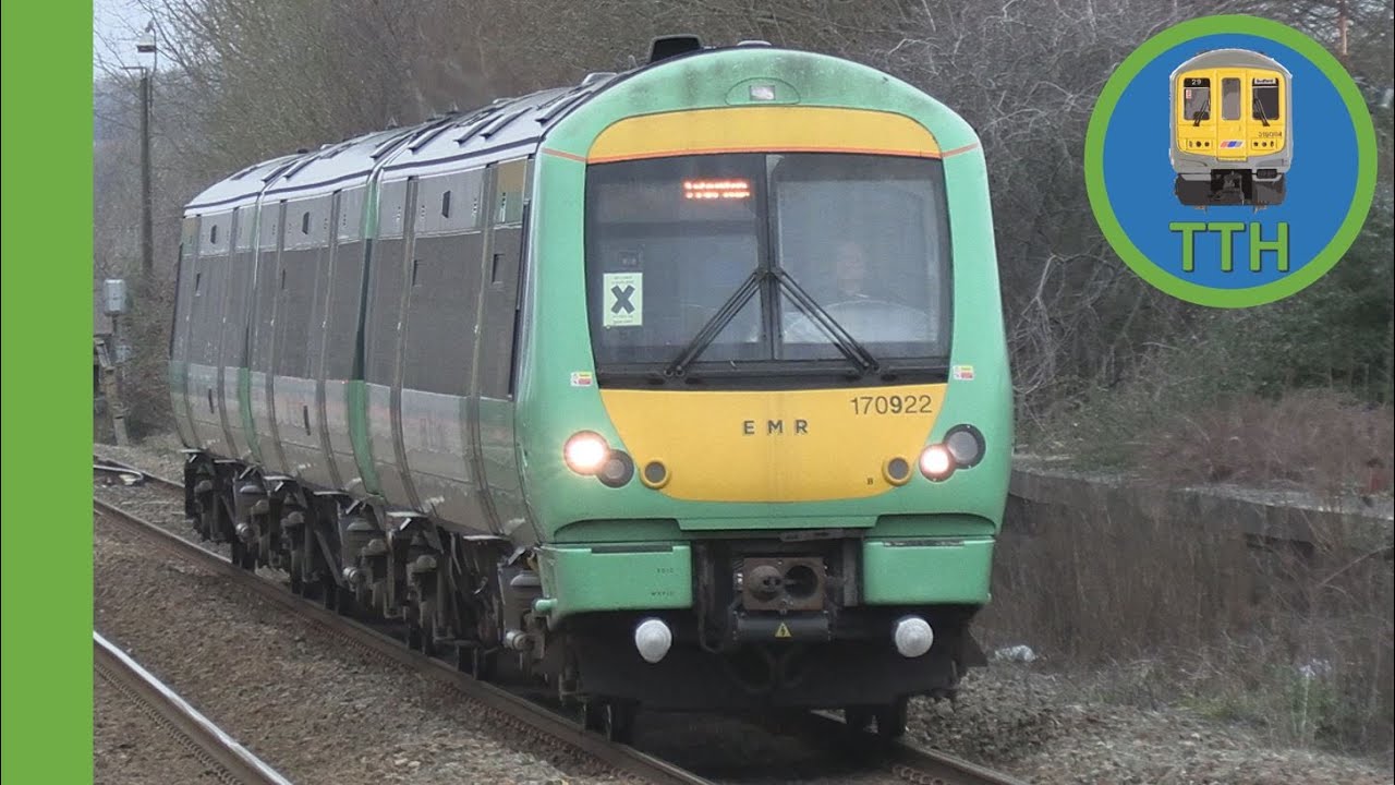 Trains at Worksop - YouTube