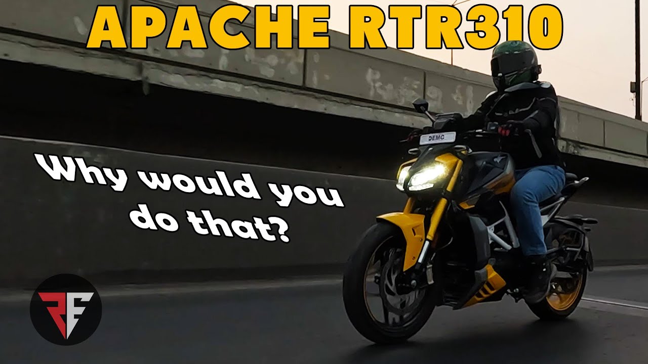 Apache RTR 310 - Detailed Ride Review | Good & Bad all in One! - Rev ...