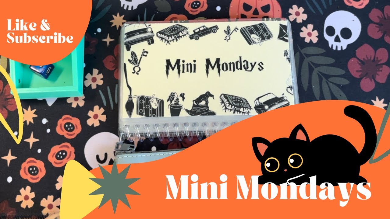 Mini Monday! New Binder + a Special Guest - YouTube