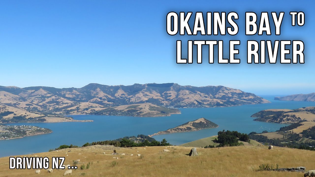 Driving New Zealand: Okains Bay to Little River | 4K Scenic Drive - YouTube