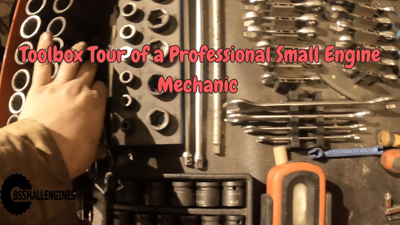 Toolbox Tour of a Professional Small Engine Mechanic - YouTube