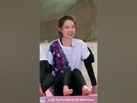 Li Qin Top Pure Natural Girl Water Game, C2. Best Chinese Beauty Actor. Happy Camp. 李沁 天然美女游戏 ...