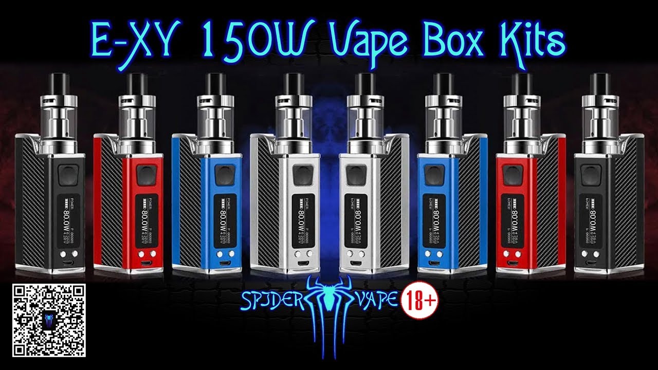 E-XY 150W Vape Box Kits | SergSpider review | SpiderChannel | FullHD ...