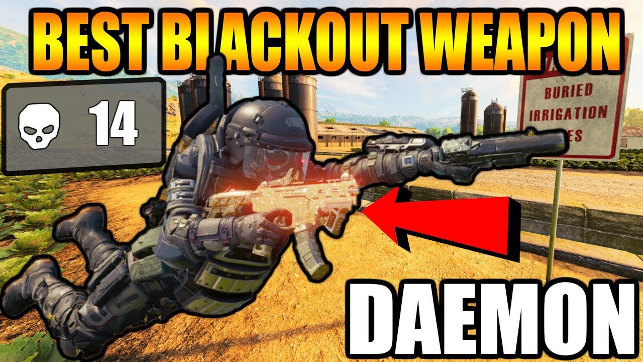BEST Weapon in Blackout | Daemon | black ops 4 | bo4 | Savage_2c - YouTube