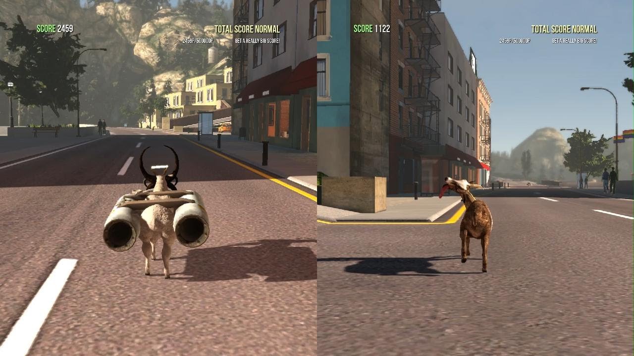 Goat Simulator Headbutt Tag Goes Nutz - YouTube