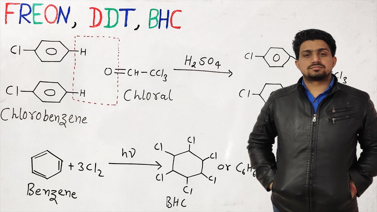 L-13 | haloalkane and haloarenes class 12 organic chemistry | DDT and ...
