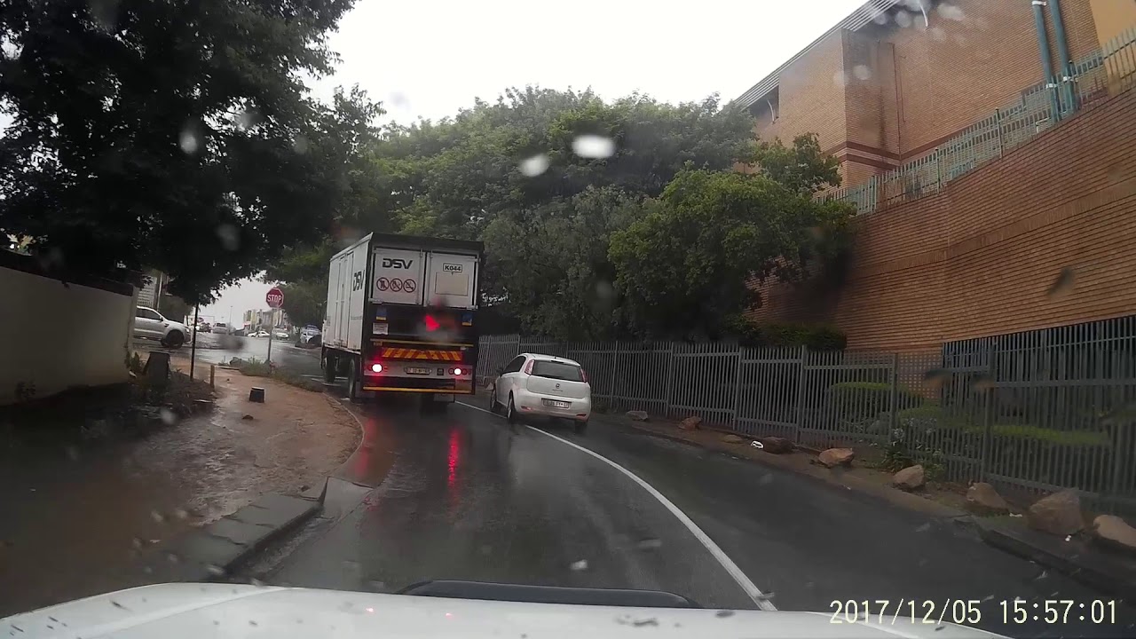 Stop sign, solid white line. No problem, It’s time to overtake - YouTube