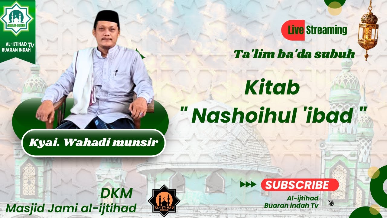 Live streaming Al-ijtihad Buaran indah Tv - YouTube