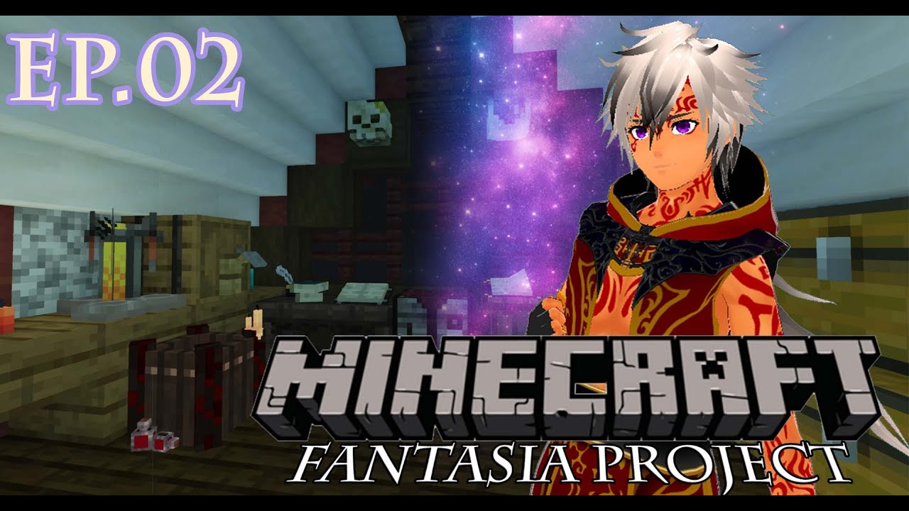 Minecraft Fantasia Project : Zerothกับพิธีกรรมเลื่อนระดับ EP.02 - YouTube