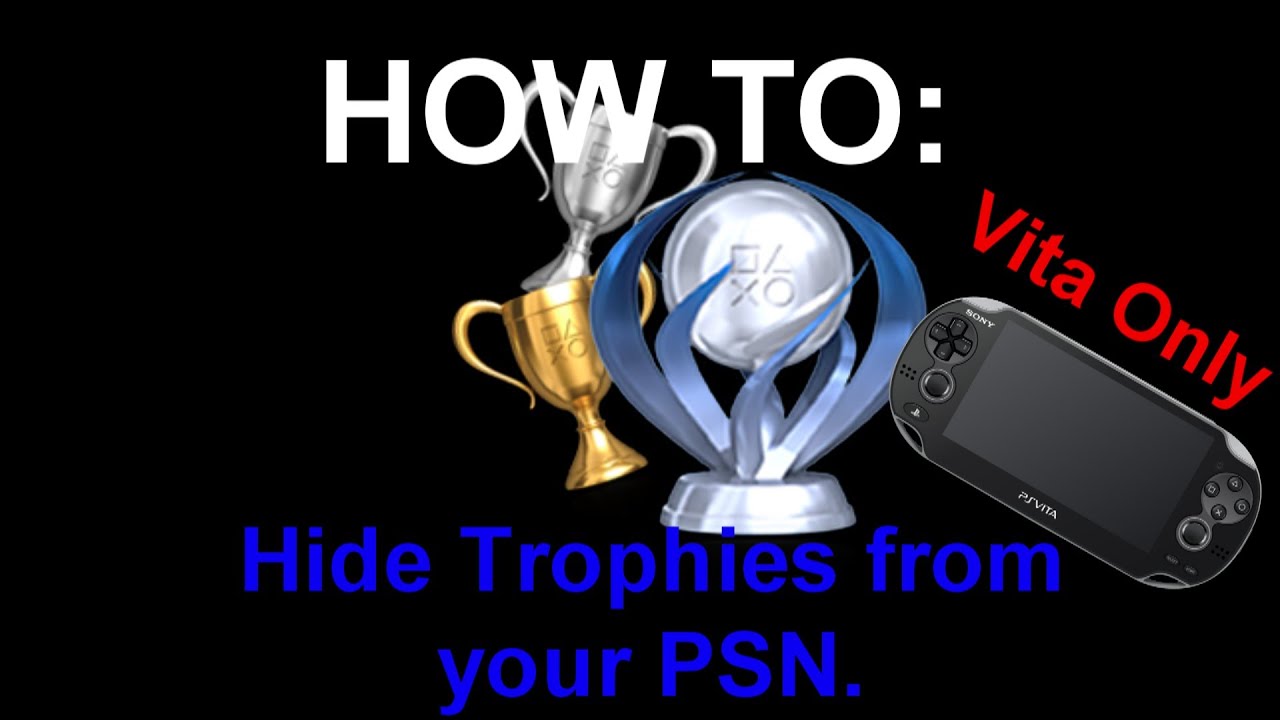 How to Hide Trophies on Your PSN - YouTube