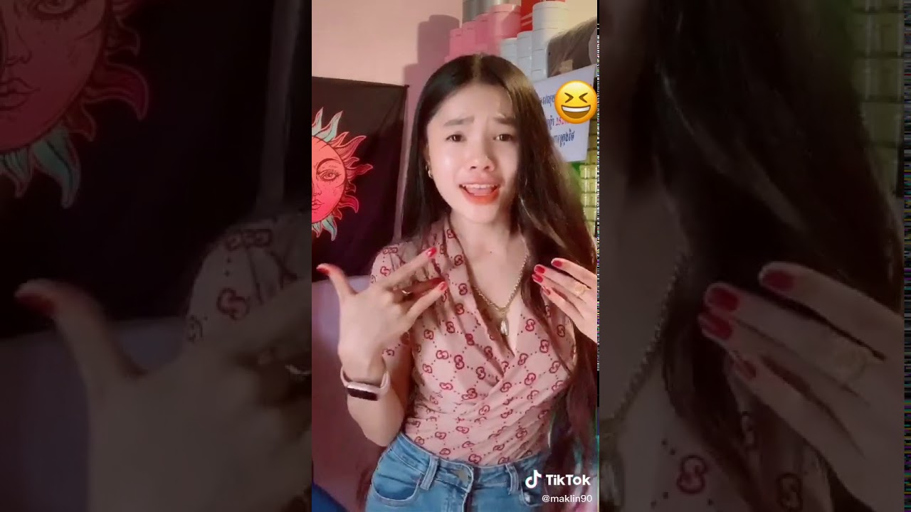 ទំនេរអូនចូលចិត្តកេះអាចម៍ច្រមុះ/Mak Lin, tik tok 2020 - YouTube